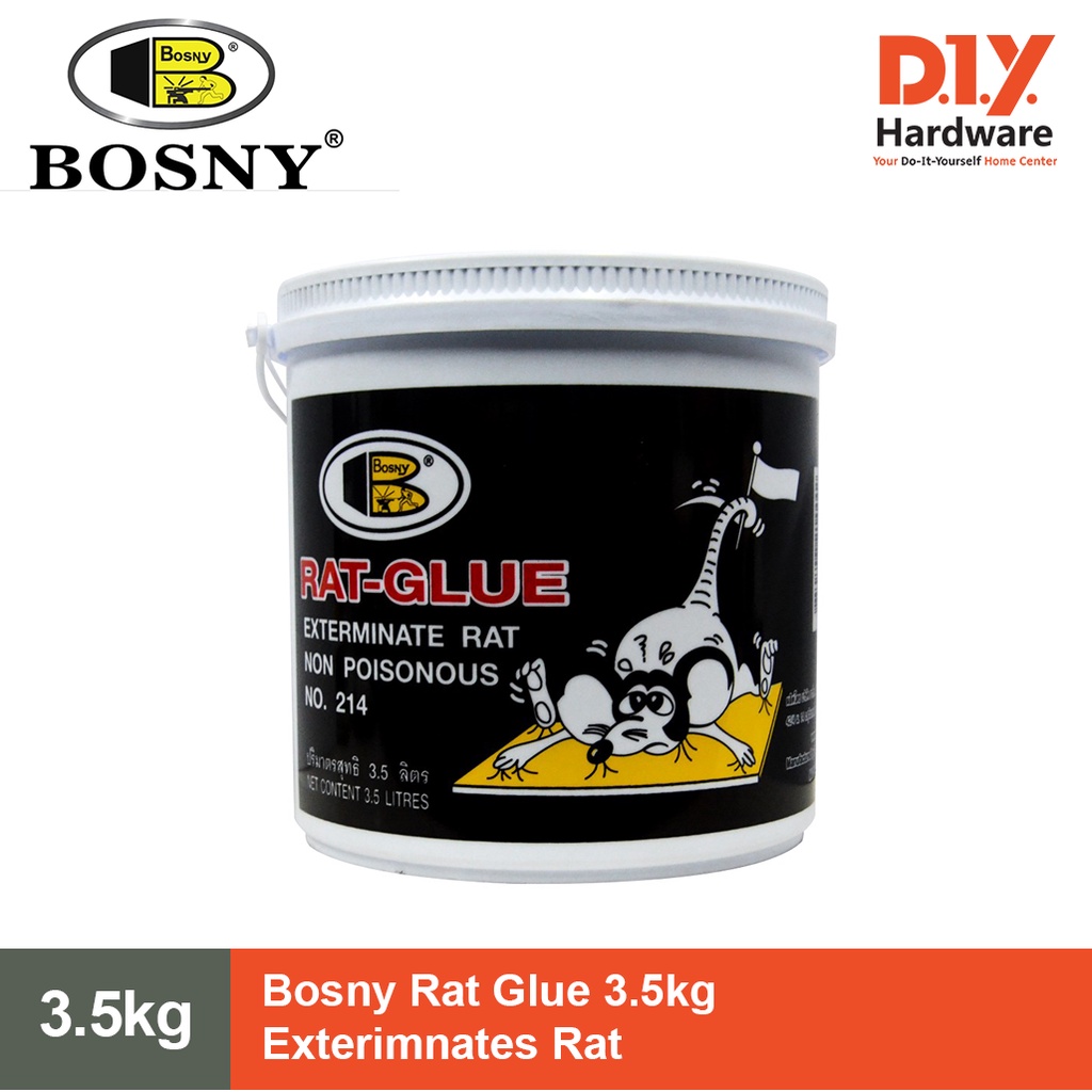 Bosny Rat Glue 3.5kg Exterimnates Rat | Shopee Philippines