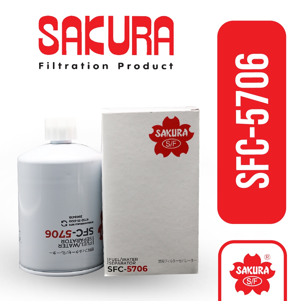 Sakura SFC5706 Fuel and Water Separator Filter | Shopee Philippines