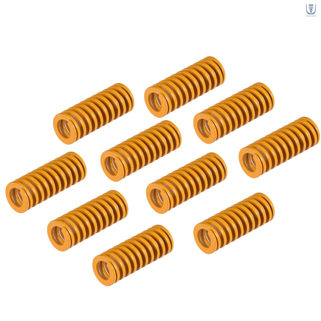 [RCCP] Yellow Mould Springs Heated Bed Compression Die Spring 10mm OD ...