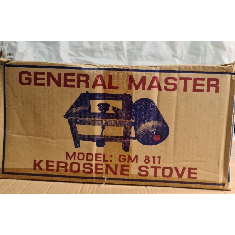 GENERAL MASTER kerosene stove NO. 811 with burner no. 2 | De bomba ...
