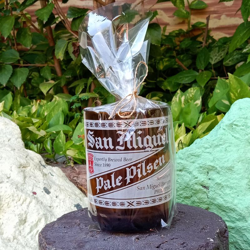 2 Pcs. San Miguel Beer Pale Pilsen Original Bottle to Glass | Shopee ...