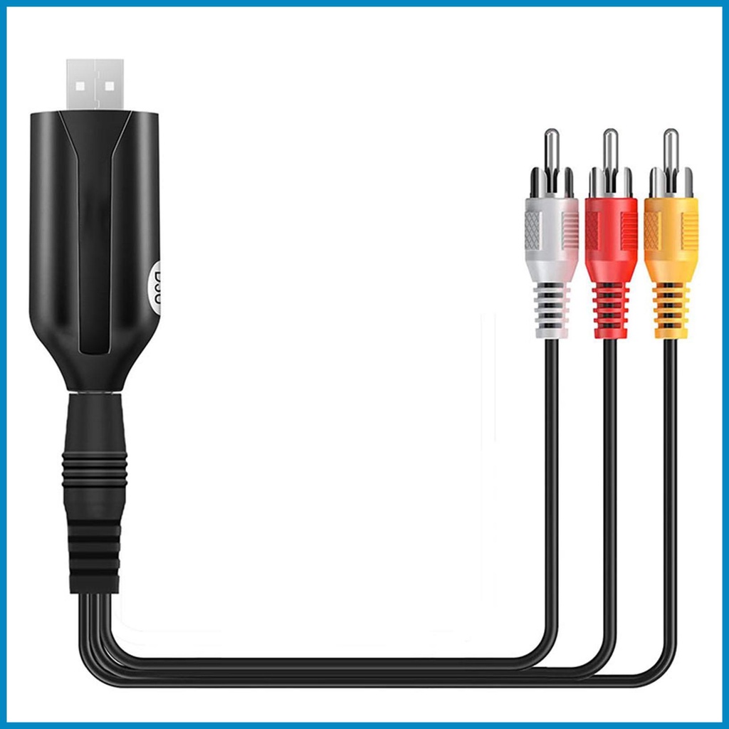 USB to 3RCA Cable USB to 3RCA Cable USB Male to 3-RCA Video Audio AV ...