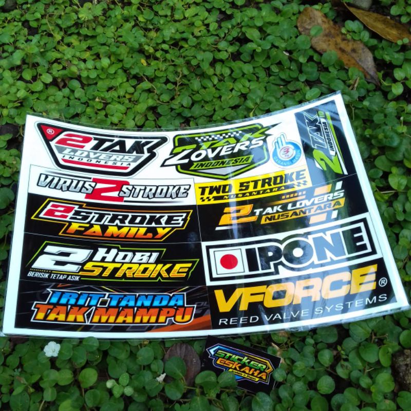 Sticker 2 Stroke Sticker 2 Stroke Lovers Hobby 2 Stroke | Shopee ...