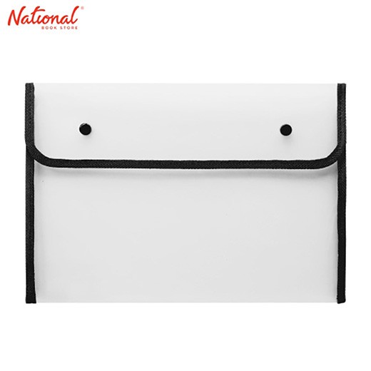 Seagull Plastic Envelope Kzca4B A4 Button Lock Transparent W Lining ...