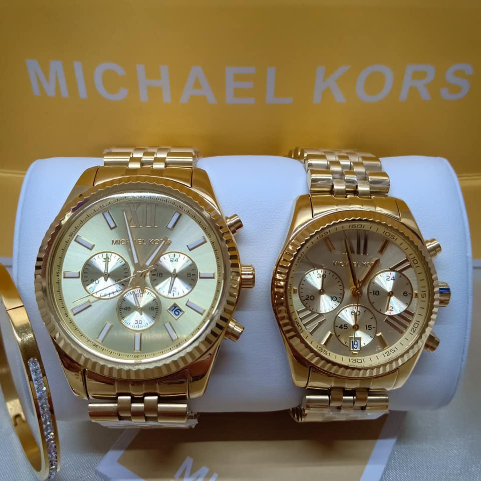 MK Watch Lexington mk5556 Gold-tone watches authentic quality pawnable ...