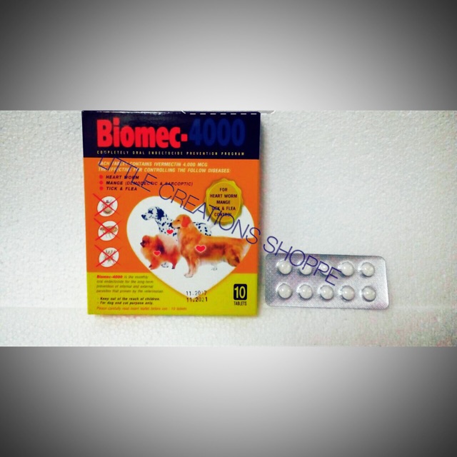 BIOMEC 4000 for dogs...... | Shopee Philippines