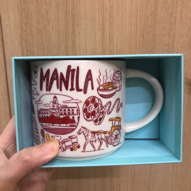 Starbucks Manila mug BTS been there series | Shopee Philippines