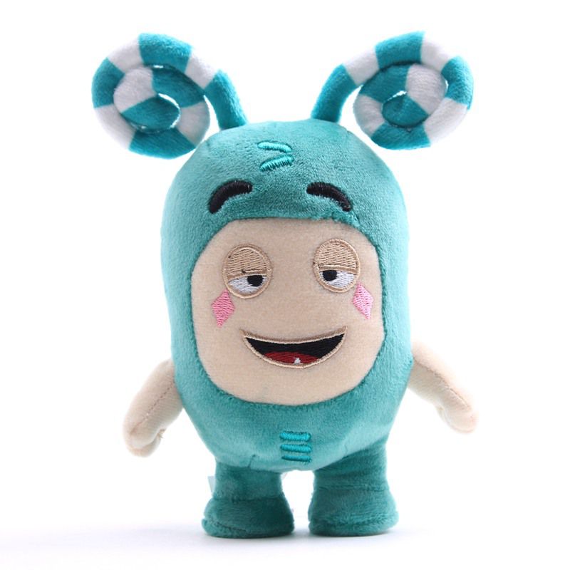 Oddbods Plush 18cm Soft Cuddly Toy Newt Bubbles Pogo Zee Jeff Fuse ...