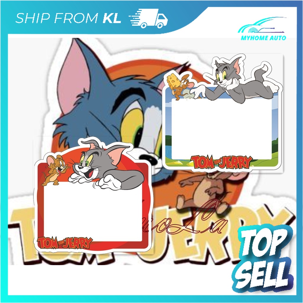 Cartoon Mouse and Cat Cartoon Roadtax Cartoon Mouse Sticker and Cartoon ...