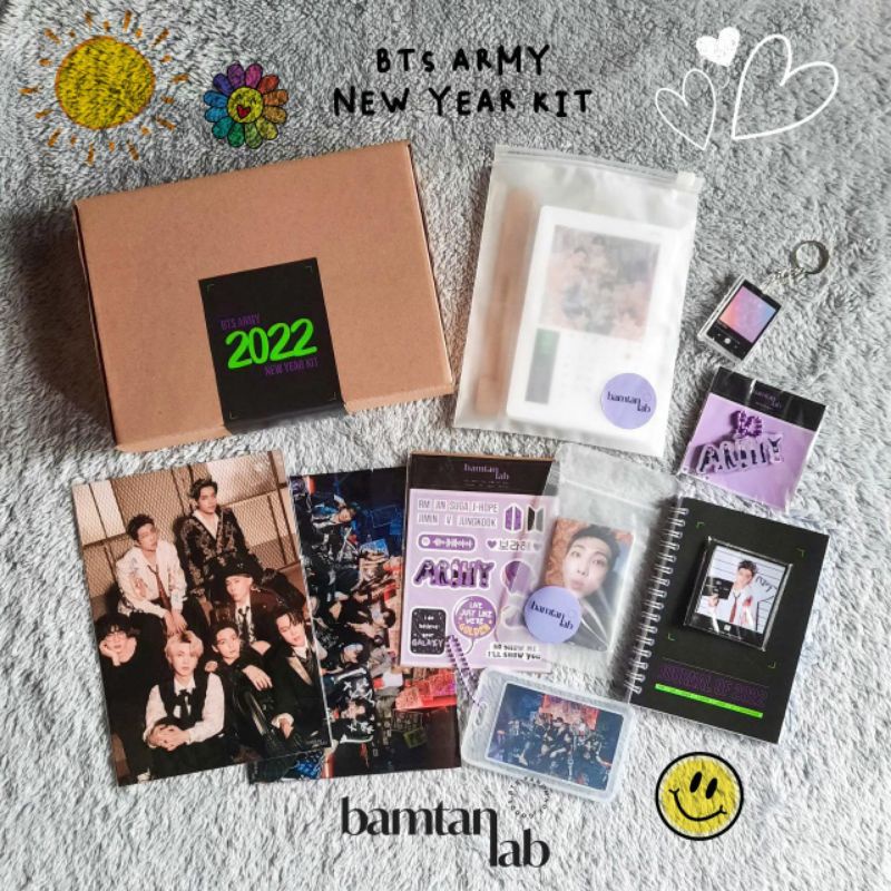 (LAST Stock) BTS ARMY NEW YEAR KIT 2022 BY BAMTAN LAB / BTS ARMY NEW ...