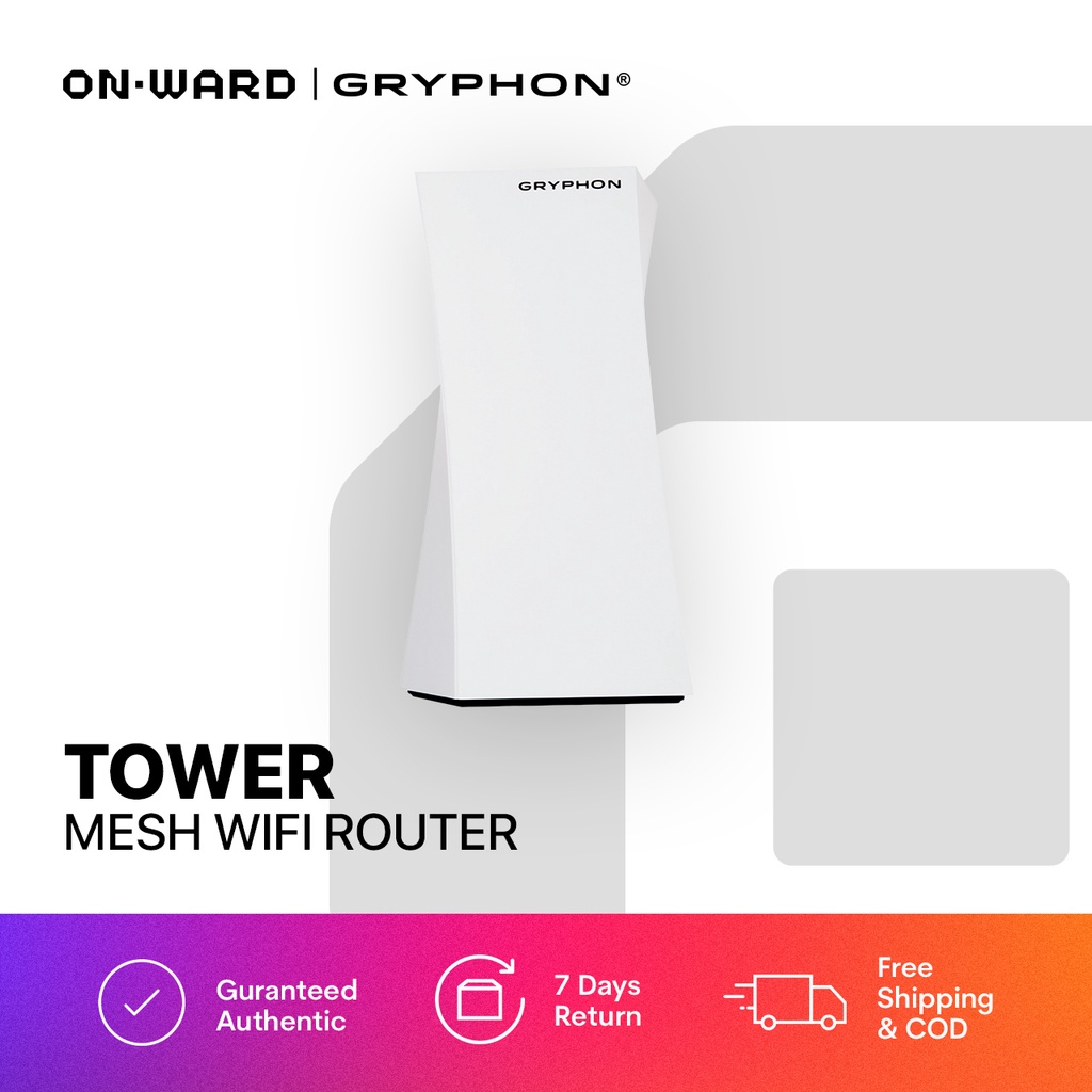 GRYPHON Tower 1 Pc. - WiFi router | Shopee Philippines