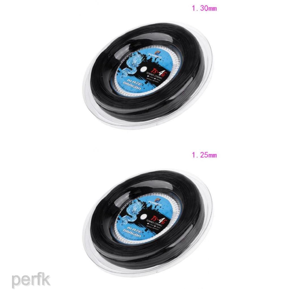 Tennis String Polyester Racquet String High Rotating Resistant 1.30Mm/1 ...