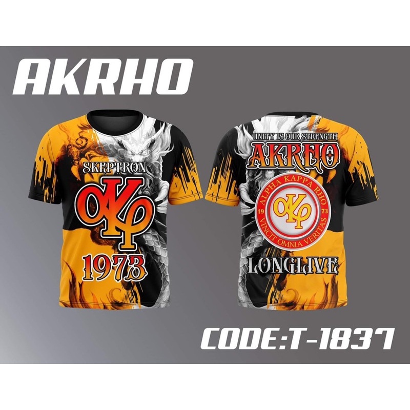 AKP Frat Shirt Full Sublimation AKRHO SKEPTRON FULLY SUBLIMATED TSHIRTS ...