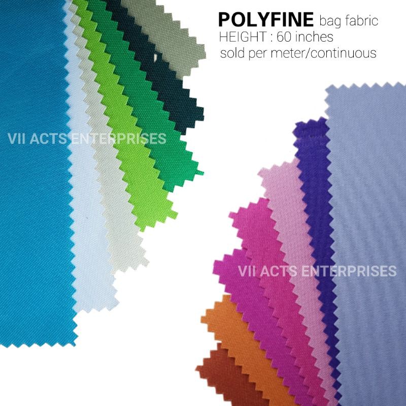 POLYFINE FABRIC per meter | Shopee Philippines