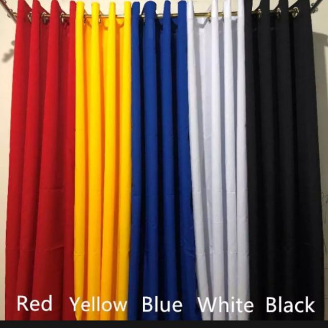 Plain Ring Curtain(Katrina) | Shopee Philippines