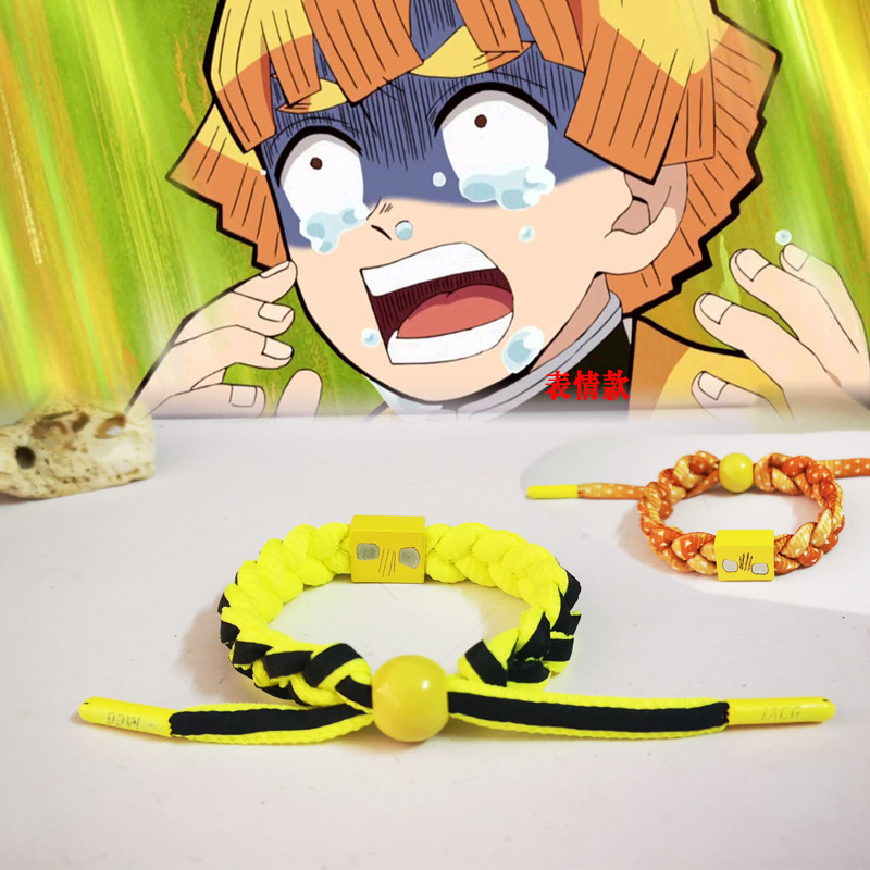 DEMON SLAYER Bracelet Anime Weave Bracelet Tanjirou Nezuko Zenitsu ...