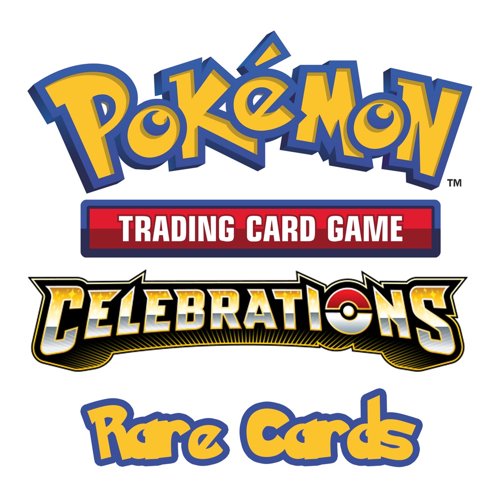 Pokemon TCG - Celebrations (Rare Cards) | Shopee Philippines