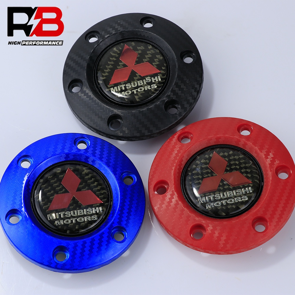 jdm Carbon Fiber Car Horn Button Sport Steering Wheel Center Cap for ...