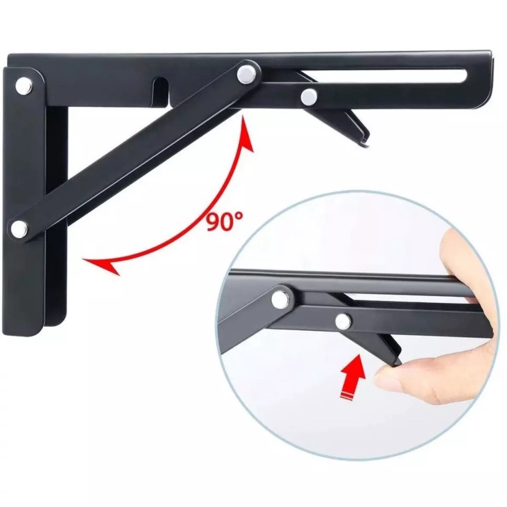 2 PCS 14 Inches Bracket Heavy Duty Triangle Corner Bending Bracket ...