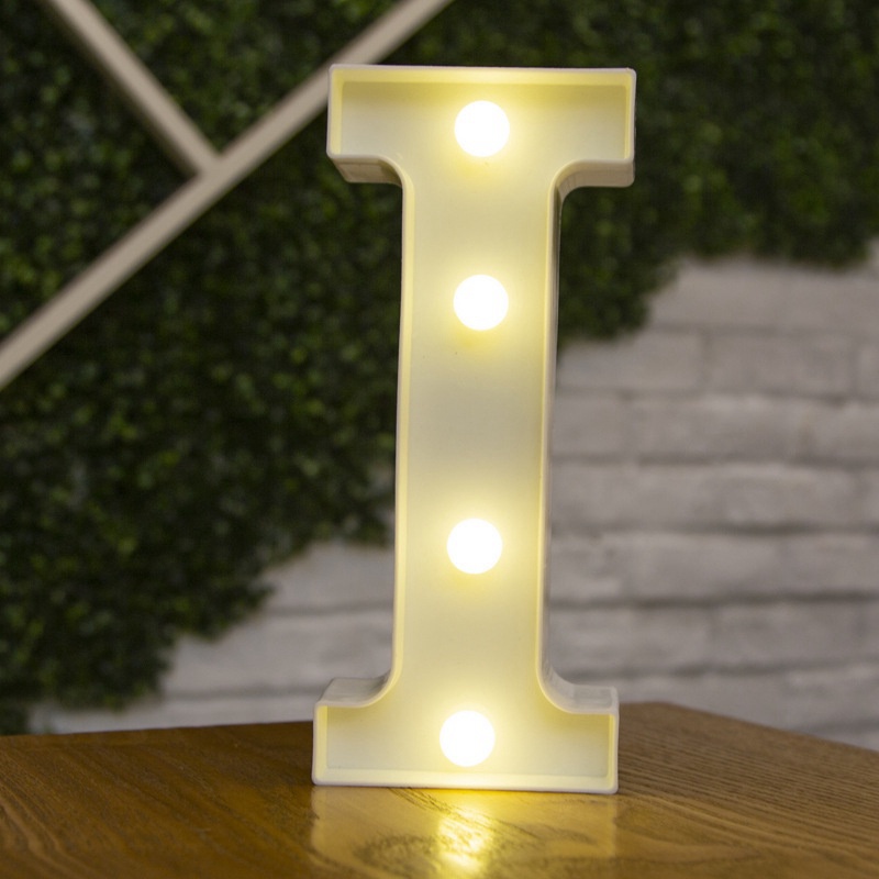【Fast Delivery】A-Z 3d Letter LED Alphabet Decor Lamp Letter Light Party ...