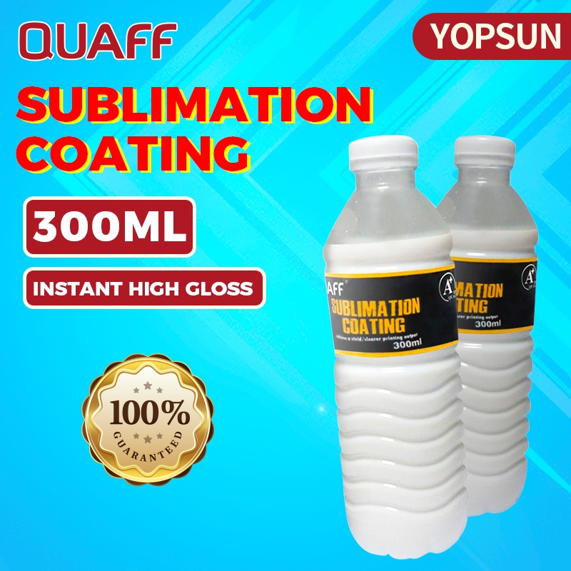 Sublimation Coating For Cotton 300ml Quaff Brand | Shopee Philippines