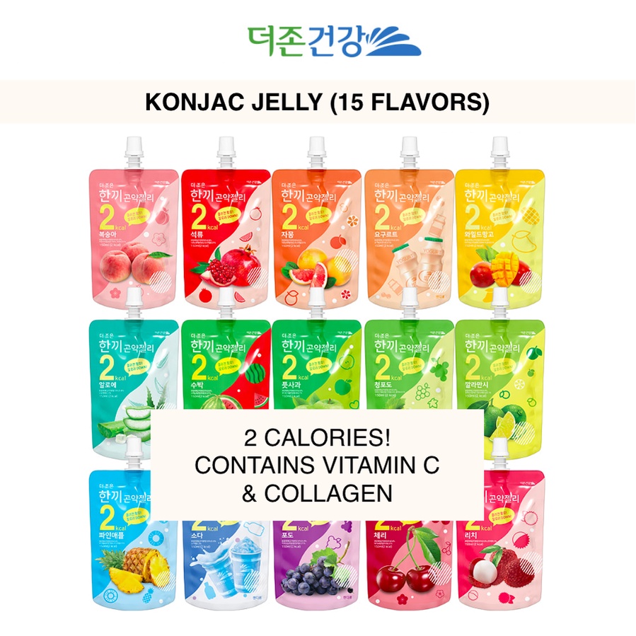 [Deojon Geongang] One Meal Konjac Jelly with Collagen + Vitamin C (1 ...