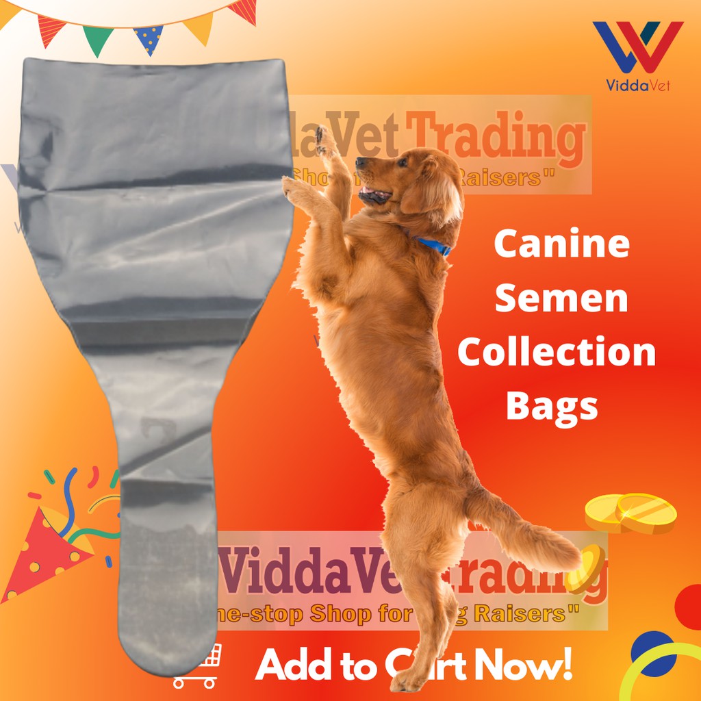 Canine Se.men Collection Bag Sleeves Dog Artificial Inse.mination ...