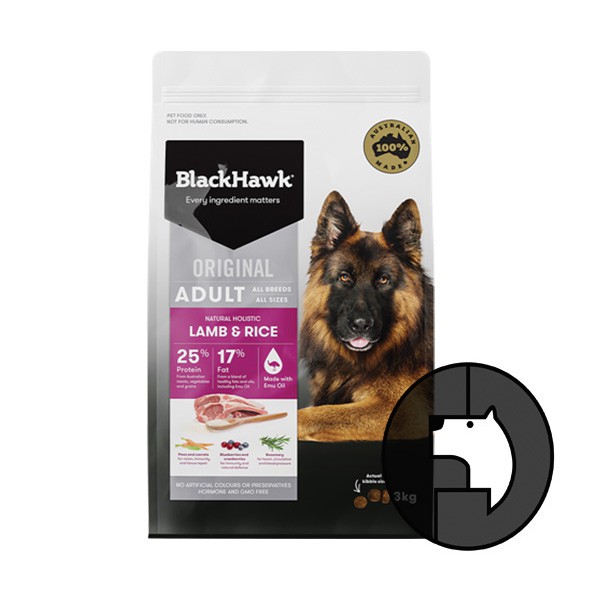 Blackhawk 3 kg dog all breeds original lamb and rice | Shopee Philippines