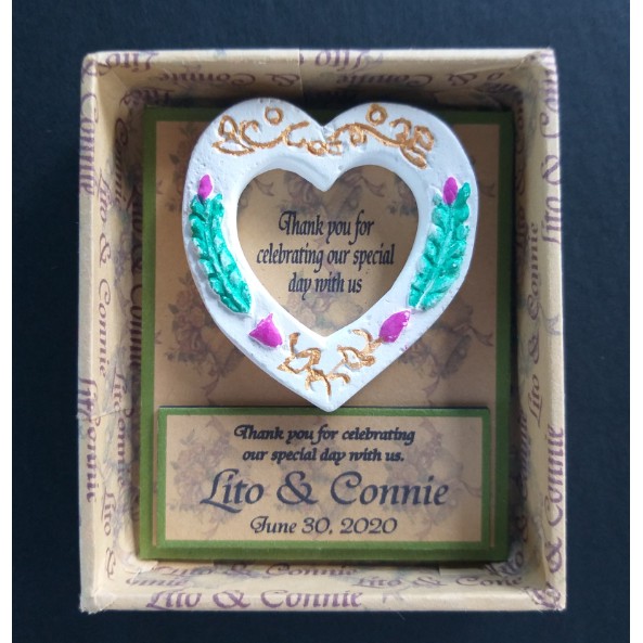 Personalized Ref Magnet Wedding Souvenir | Shopee Philippines