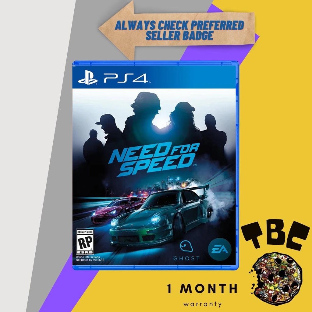 Need for Speed - PlayStation 4 [R2] | Shopee Philippines