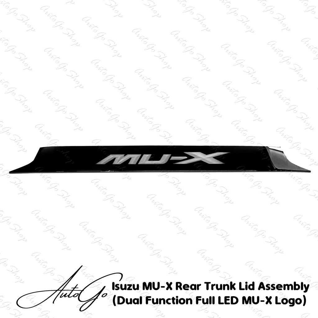 Isuzu MU-X 2022 Rear Trunk Lid Assembly (Dual Function Full LED MU-X Logo) Black | Shopee ...