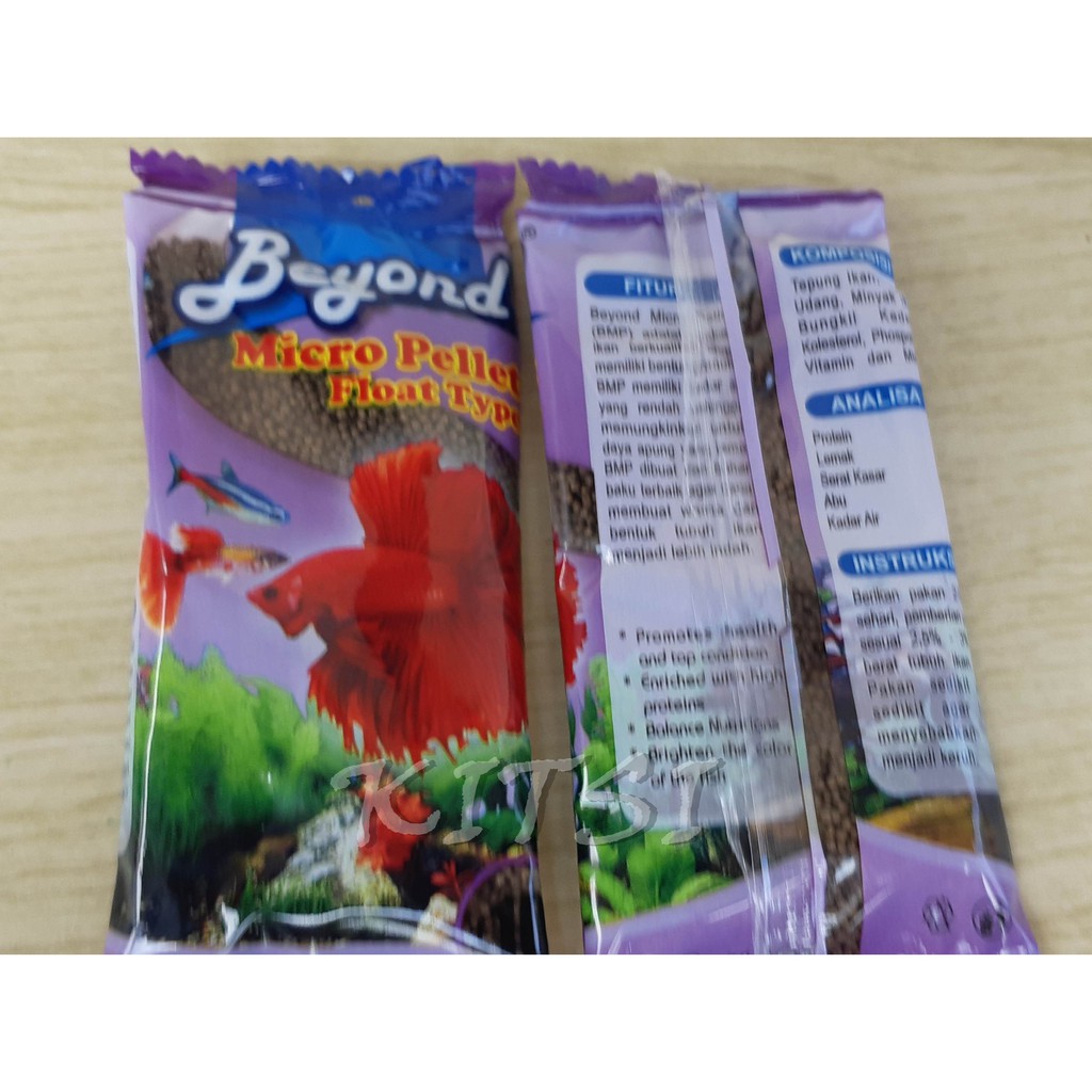 Small Ornamental Fish Pellets / Ornamental Betta Feed BEYOND Micro ...