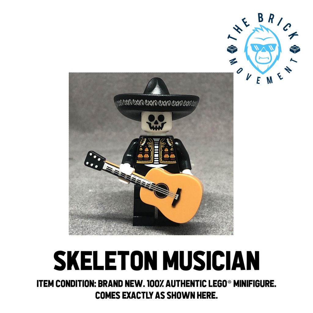 LEGO® BAM Skeleton Musician Minifigure | Shopee Philippines