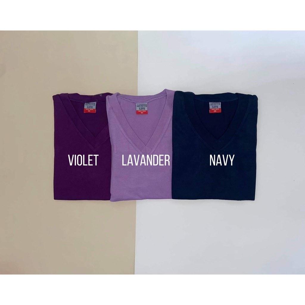 Active Life V-Neck Premium Cotton T-shirt Unisex Tees for Men and Women ...