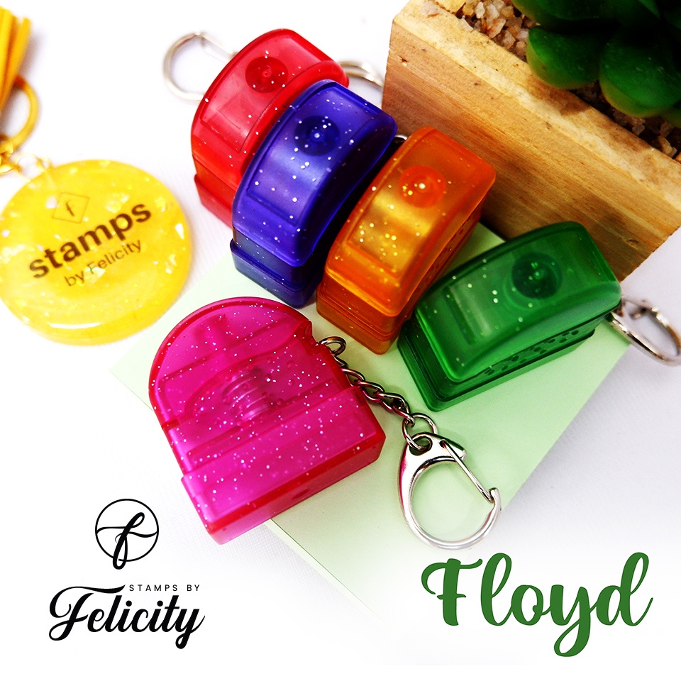 Self-inking Stamp Model-Floyd 28mm x 10mm | Shopee Philippines