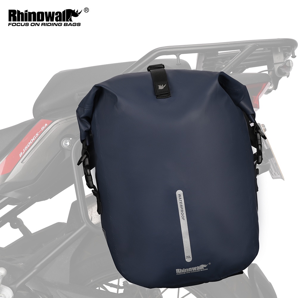 Rhinowalk 20L Motorcycle Bag side Waterproof Pannier bag ...