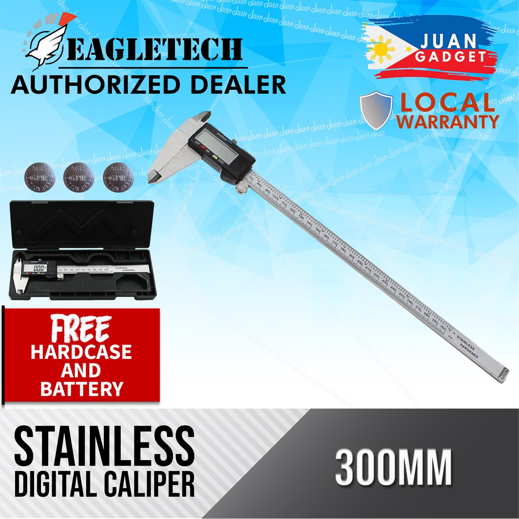 Eagletech 300mm / 12 Inch Digital Vernier Hardened Stainless Steel ...