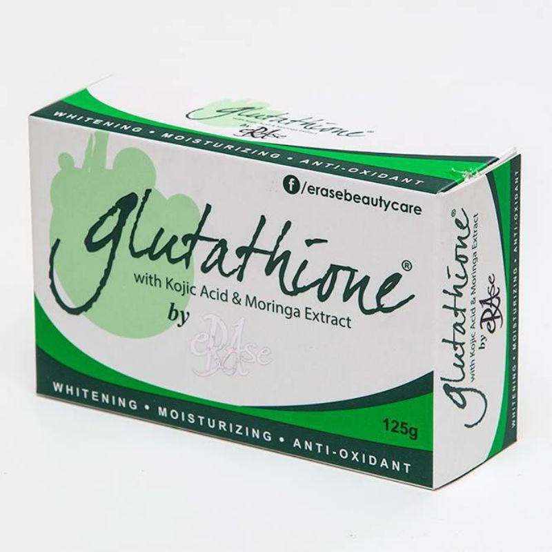 Gluta by Erase Soap with Kojic and Moringa Extract 125g | Shopee ...