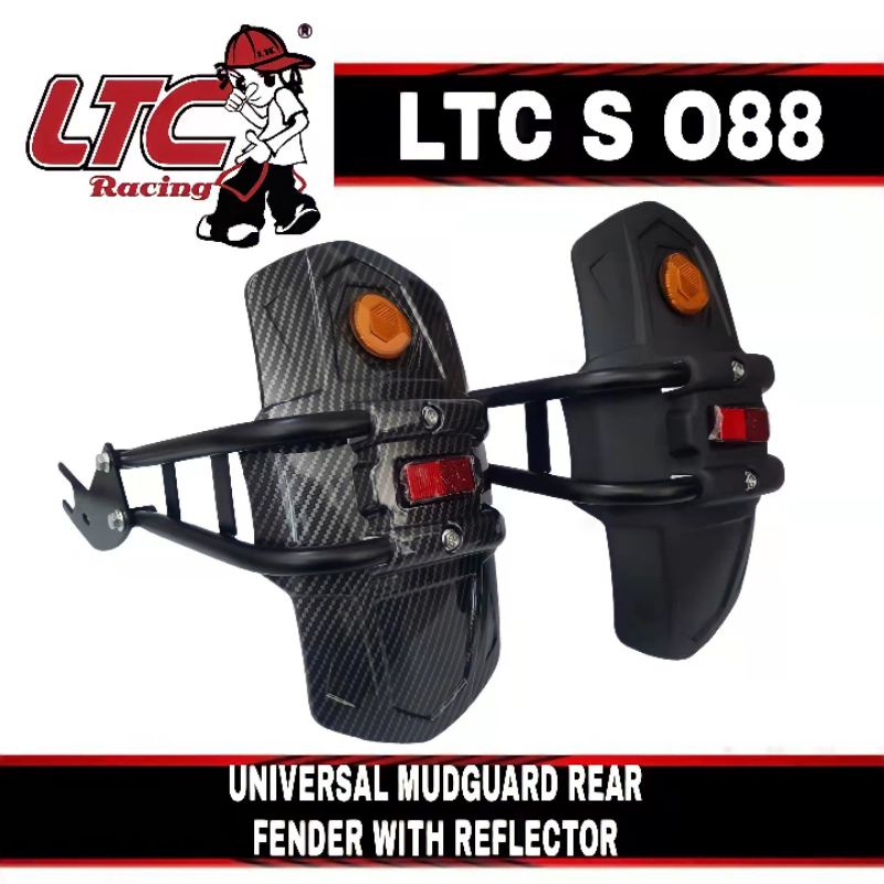 UNIVERSAL MODIFIED REAR MUDGUARD WITH REFLECTOR | Shopee Philippines