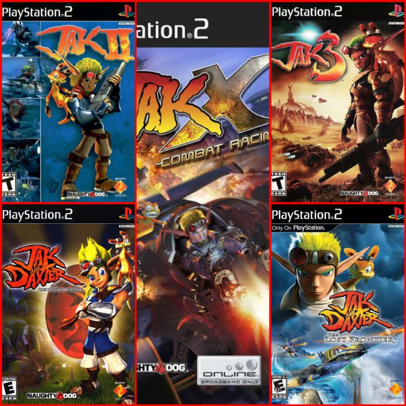 PS2 PlayStation 2 Games Jak and Daxter Series (Read Description ...