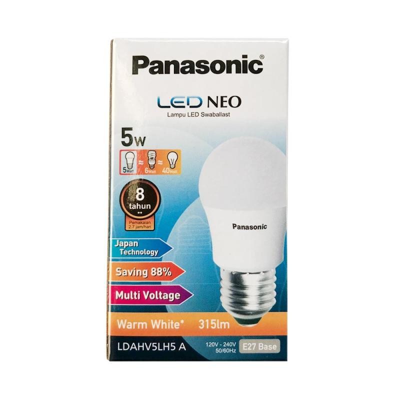 Panasonic NEO Bulb LED Light Original Japan Quality Bulb - Yellow Warm ...