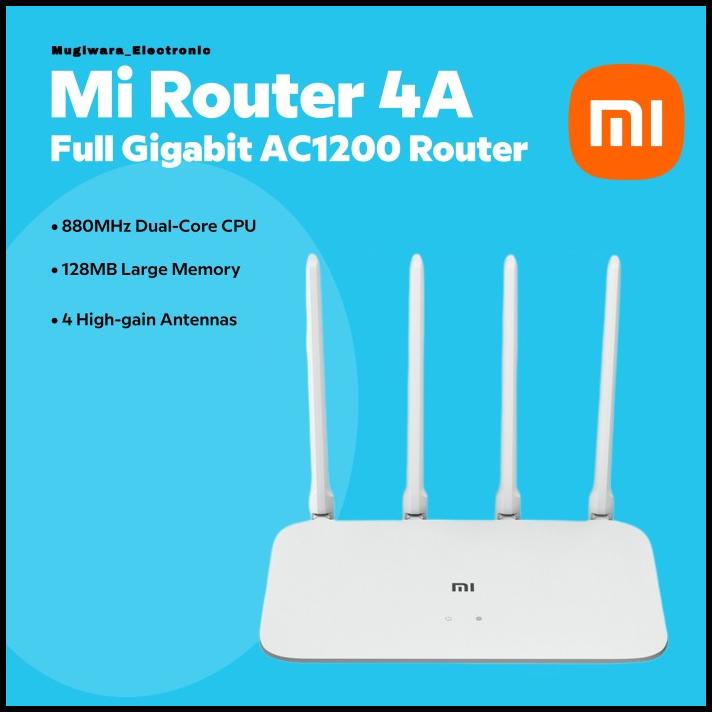 Xiaomi Mi Wifi Router 4A Basic/Gigabit Version - Wifi Router | Shopee ...