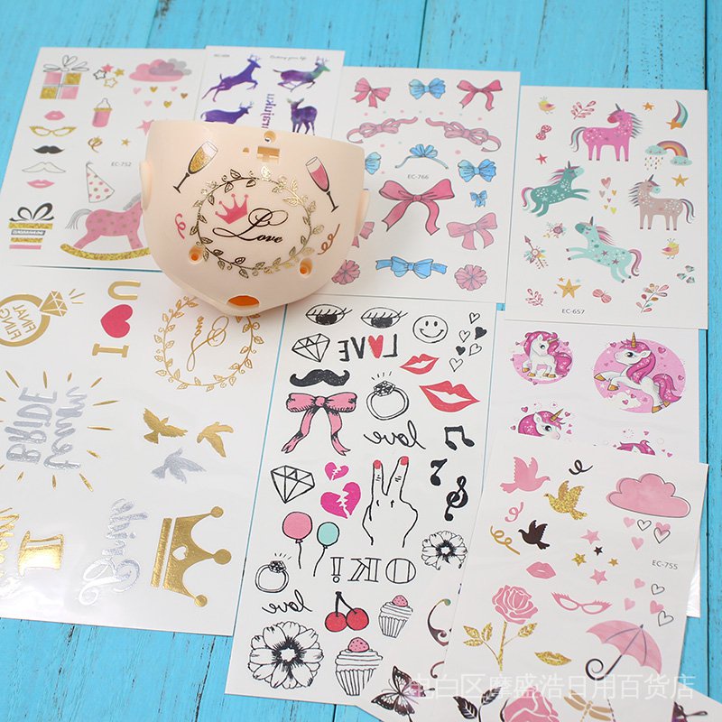 DBS Blythe Doll Makeup Dedicated Back Brain Water Sticker back head ...