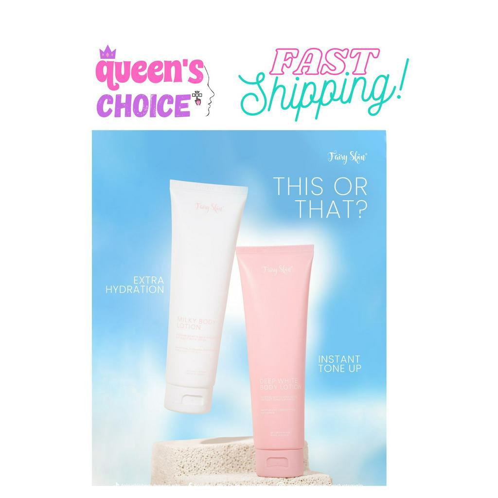Fairy Skin Deep White Body Lotion Milky Body Lotion Fairyskin