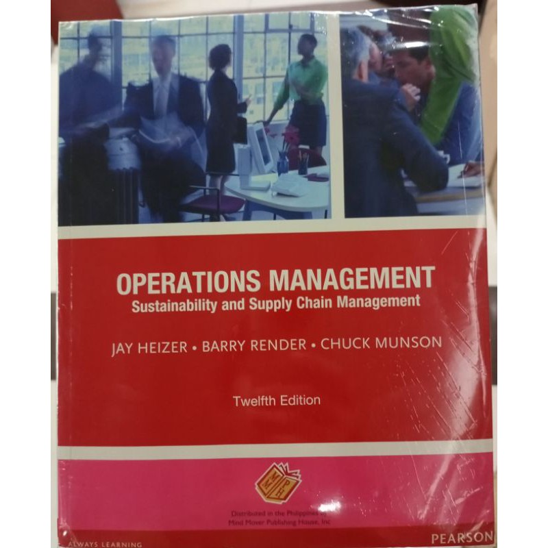 operations management by heizer render | Shopee Philippines