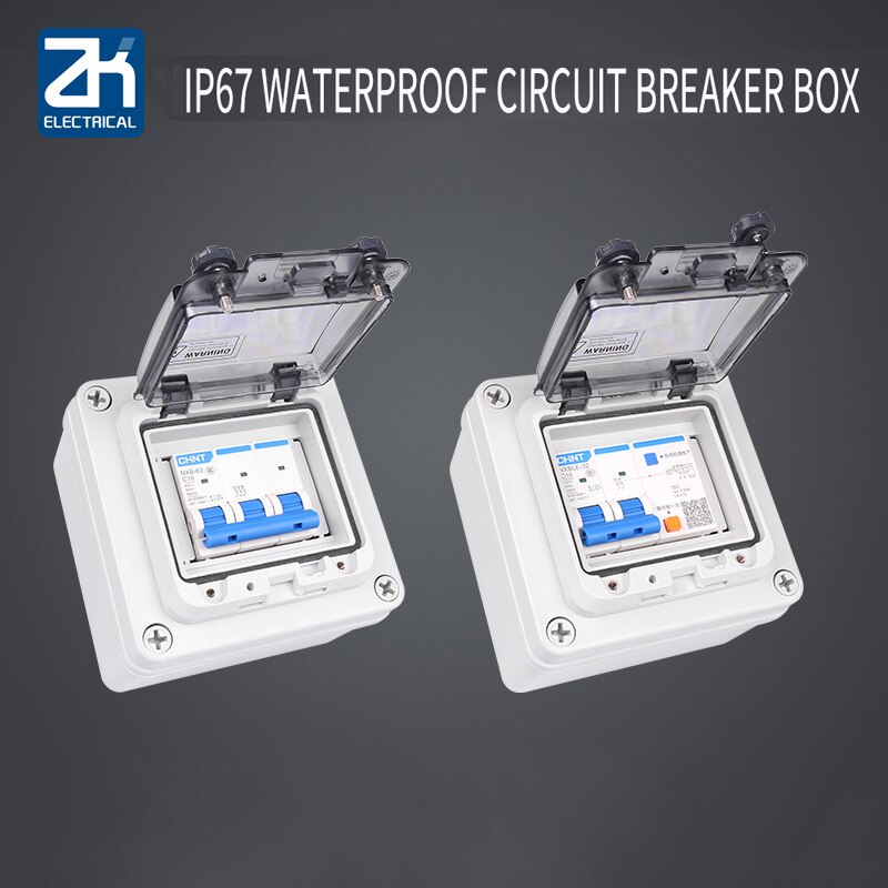 Industrial outdoor rain-proof waterproof open-fitting distribution box ...