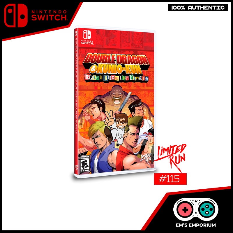 Nintendo Switch Games SWITCH LIMITED RUN #115 : DOUBLE DRAGON & KUNIO ...