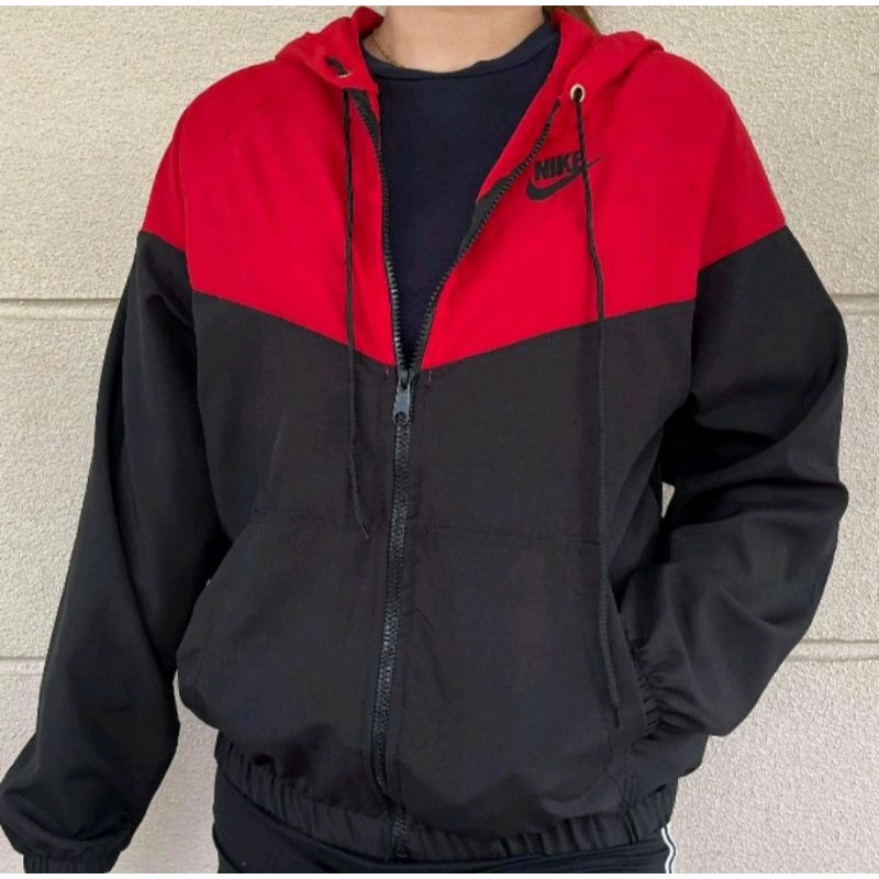 2 TONED TASLAN WINDBREAKER JACKET HOODIE UNISEX | MALL QUALITY ...