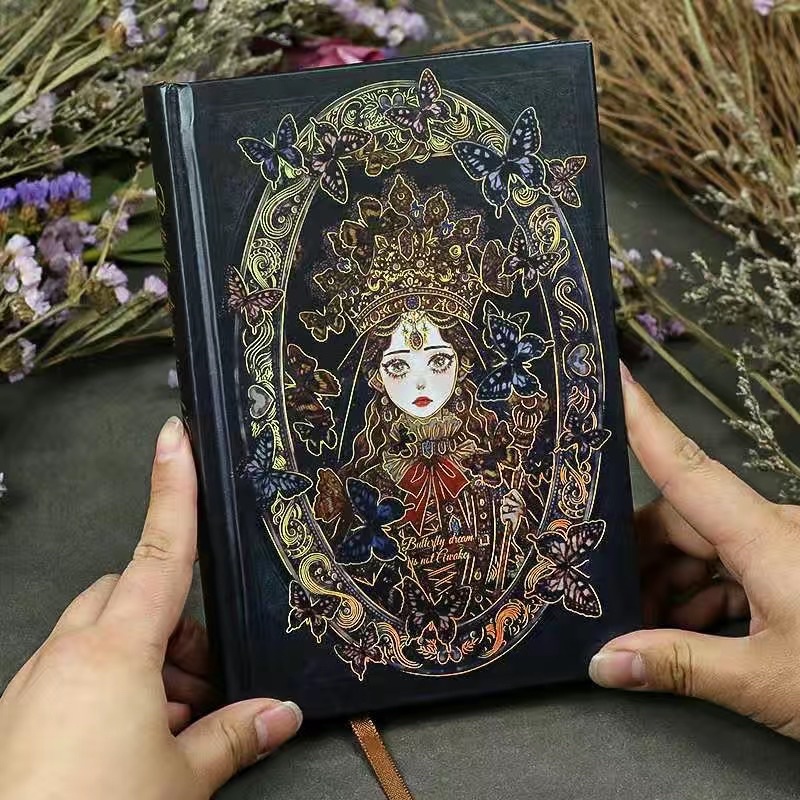 3D Pop up notebook, classic gothic palace art princess fairytale anime ...