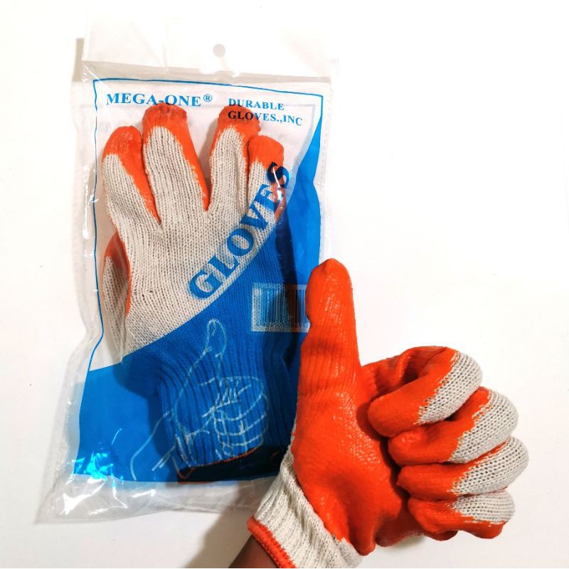 Heavy Duty Rubber Work Gloves (1pair) Guantis Gwantis | Shopee Philippines